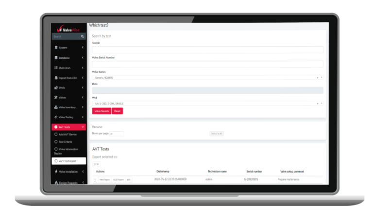 Valvewise – AppSmiths® Technology